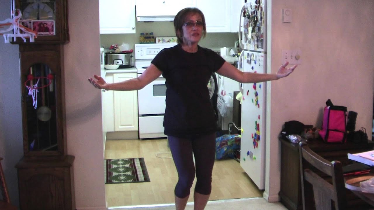 pearly shell/tiny bubbles dance steps - YouTube