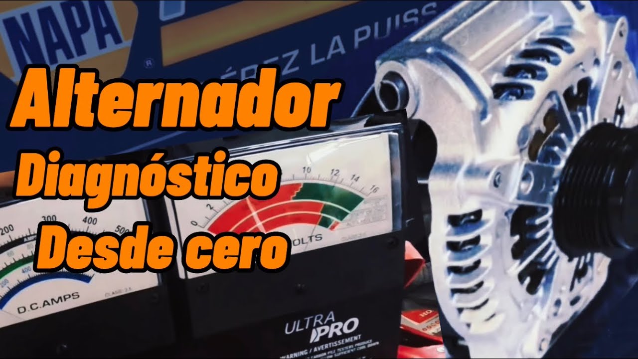 como saber si el alternador está fallando y como diagnósticarlo - YouTube