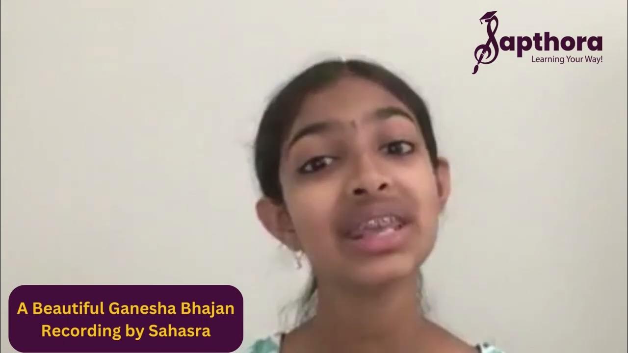 Trained Under Our Experienced Sapthora Music Educator | Sapthora - YouTube
