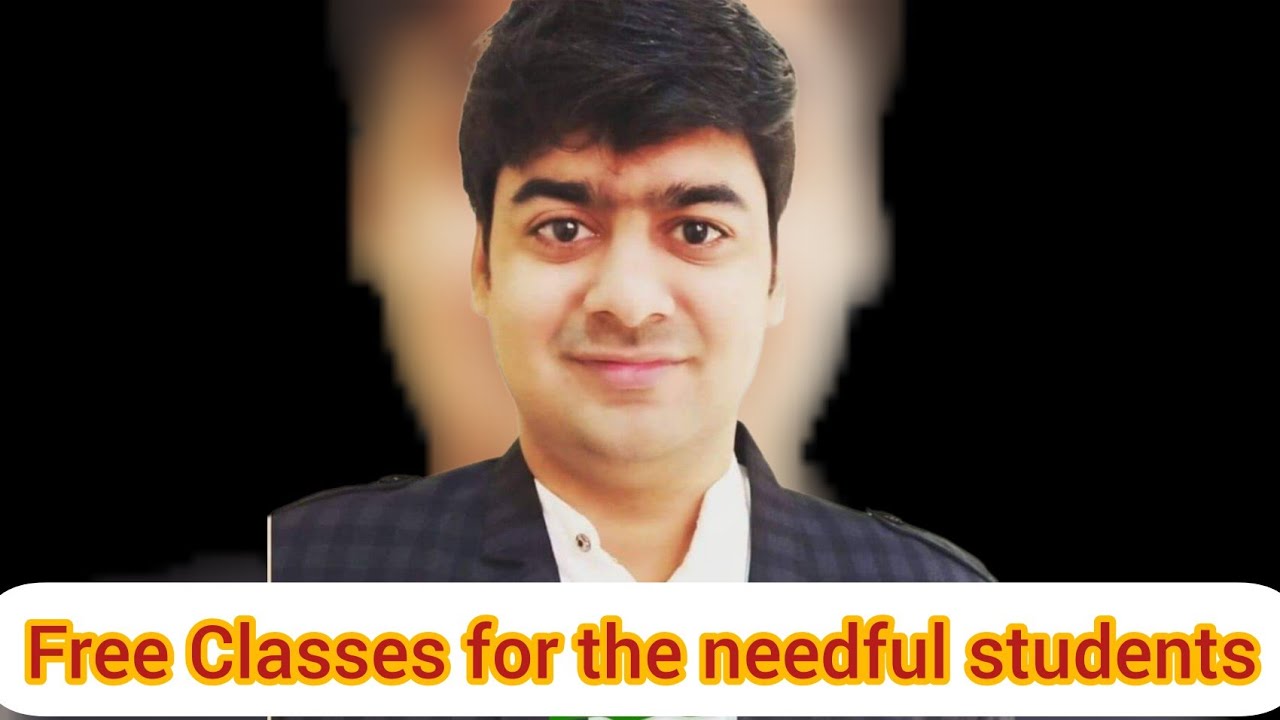 Free Classes coming soon for the needful students. #freesupport - YouTube