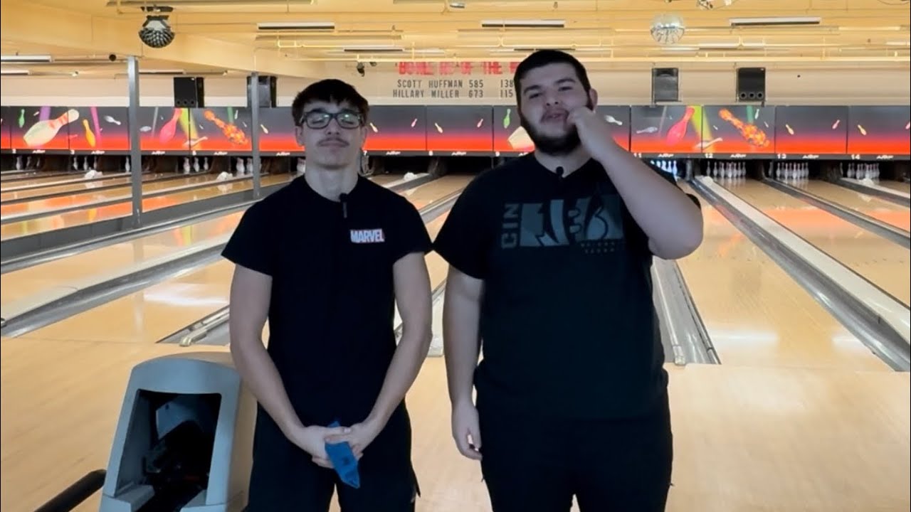 Dylan Stewart vs Jace Lyons | 1v1 Ben Logan Varsity Teammates #bowling ...