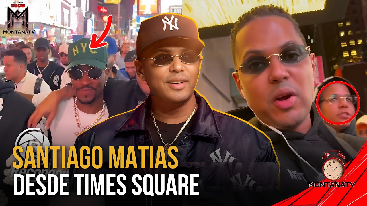 SANTIAGO MATIAS ALOFOKE DESDE TIMES SQUARE EN NEW YORK | AL PRUDENTIAL ...