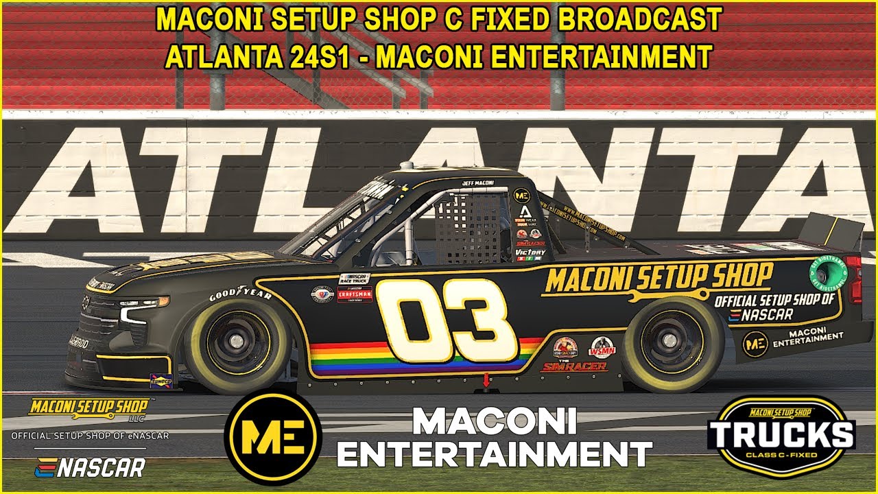Maconi Setup Shop C Fixed Series S.O.F. Race - Atlanta 24S1. Maconi ...