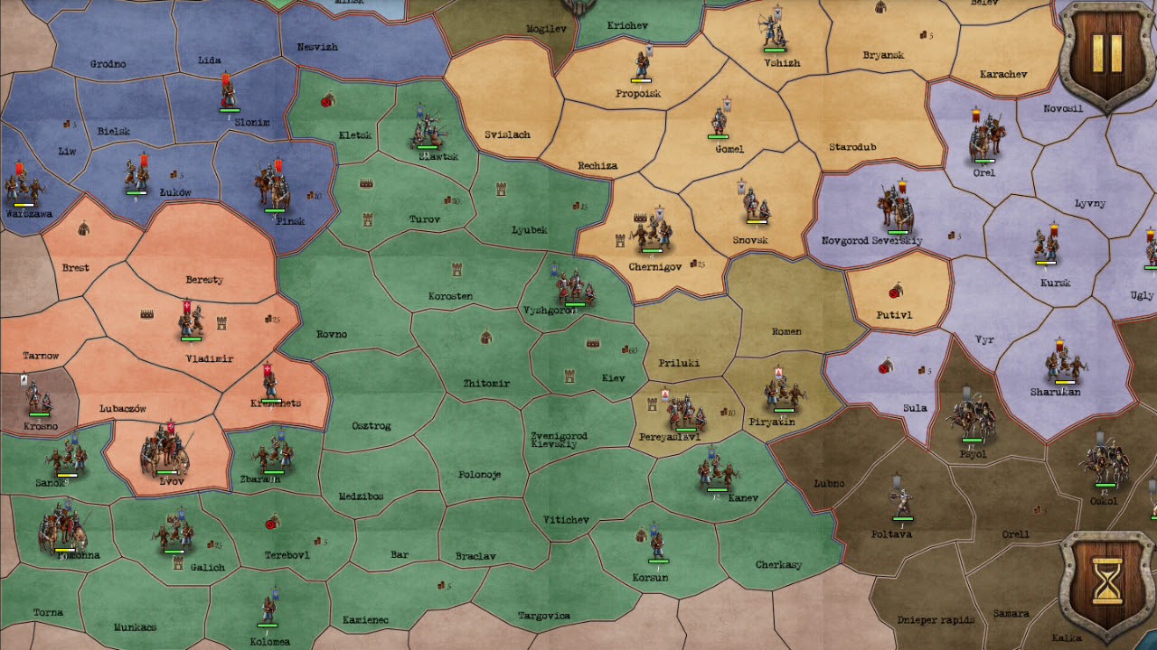 Medieval Wars : Strategy and Tactics - Russian Feudal War - YouTube