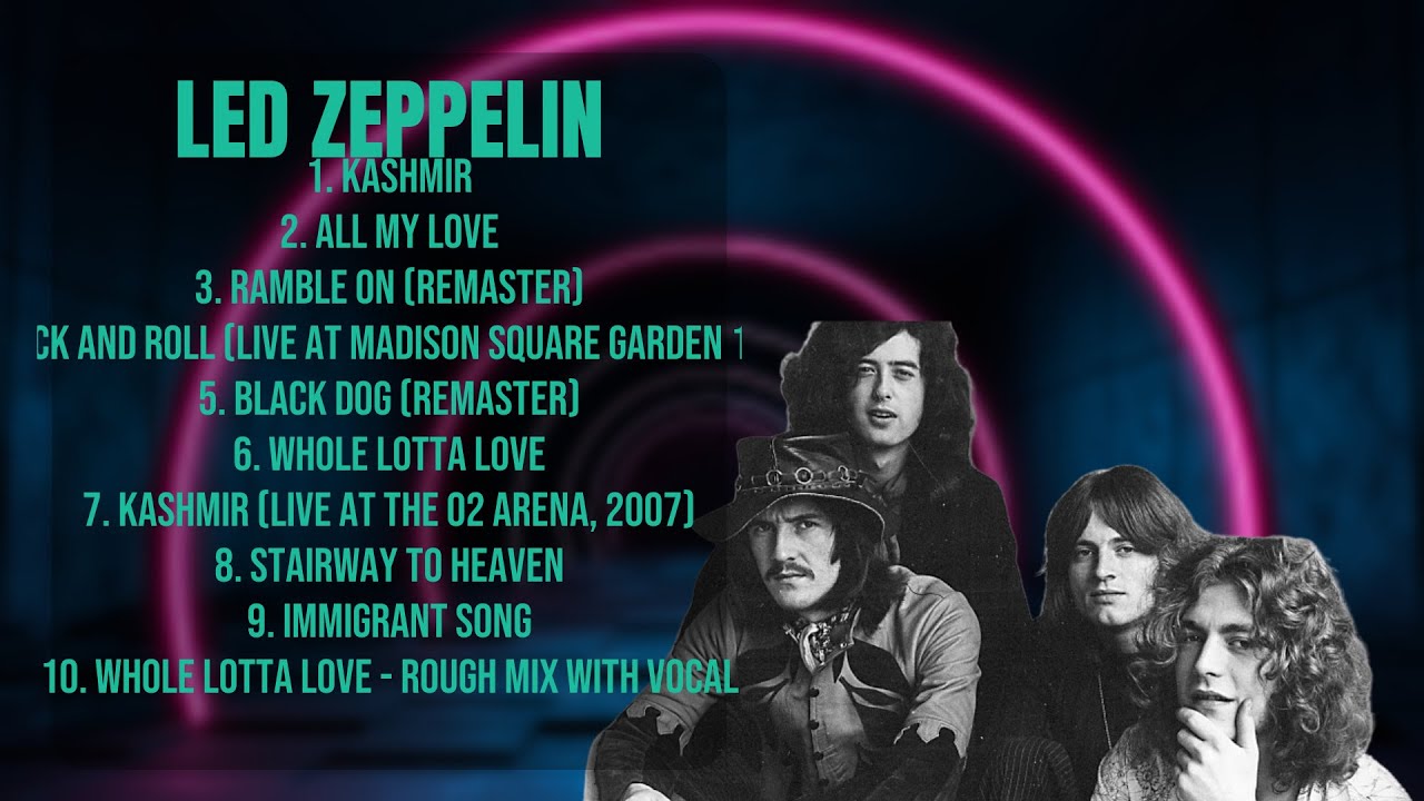 Led Zeppelin-The essential hits mixtape-Premier Songs Mix-Linked - YouTube