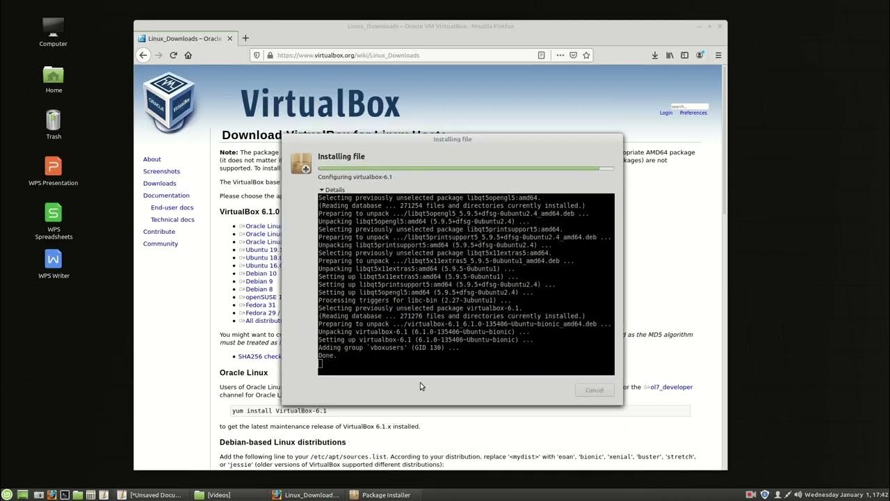 Tutorial How to Install VirtualBox on Linux Mint 19.3 - YouTube