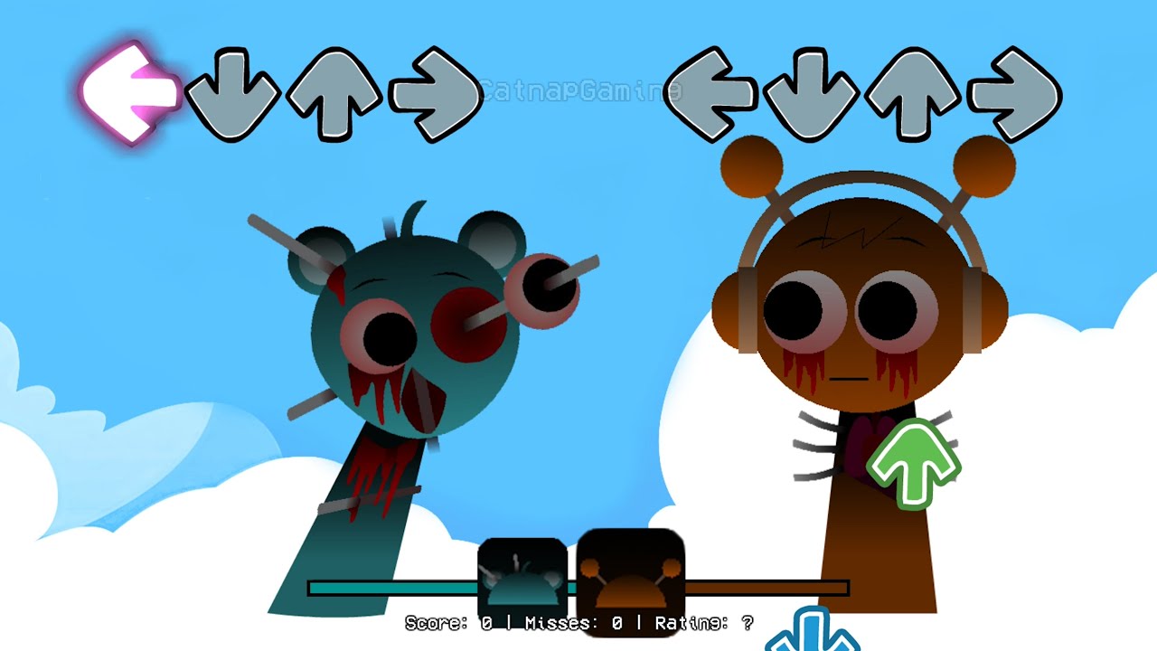 FNF Sprunki Horor 1 VS Sprunki Horror 1 Versions Sings Pony Girl ...