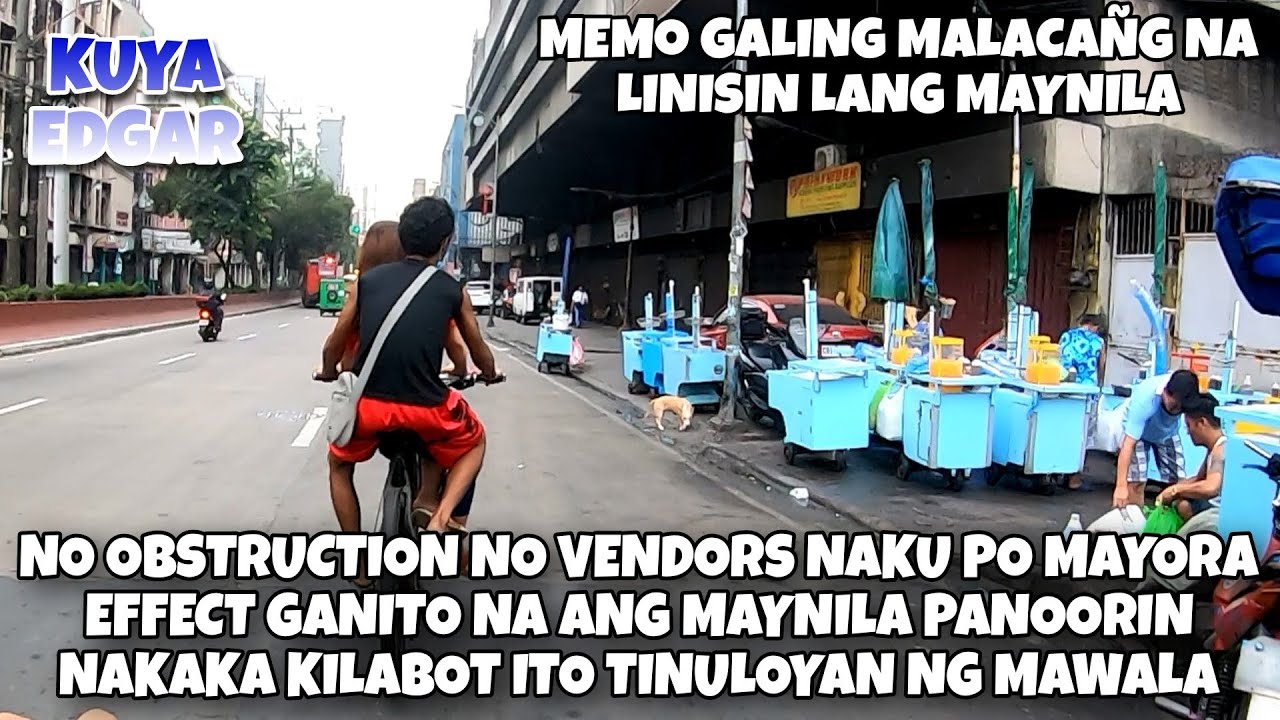 NO OBSTRUCTION NO VENDORS PANOORIN MAYORA EFFECT! - YouTube