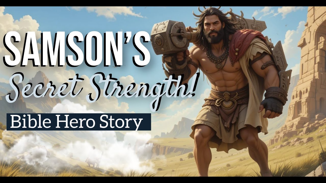 Samson - The Strong Man God Chose | Bible Story for Kids - YouTube