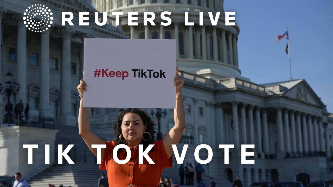 LIVE: US House of Representatives vote on TikTok bill - YouTube