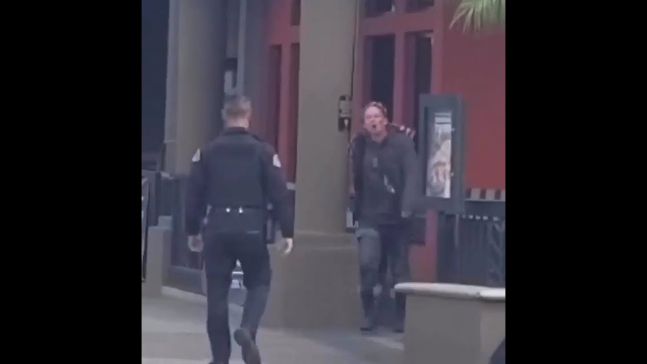 Cops taking care of hippie. 🌈🤙🏻 - YouTube