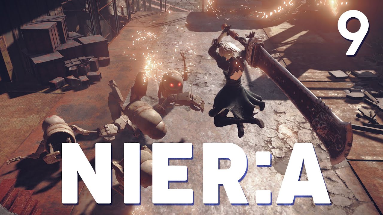 Nier: Automata - Hacking and the Route B Rant (9) - YouTube