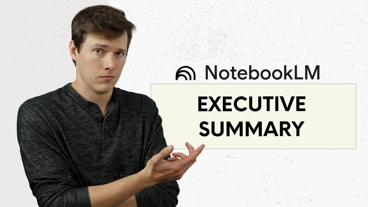 NotebookLM Tutorial: Create an Executive Briefing Document in 1 Minute ...
