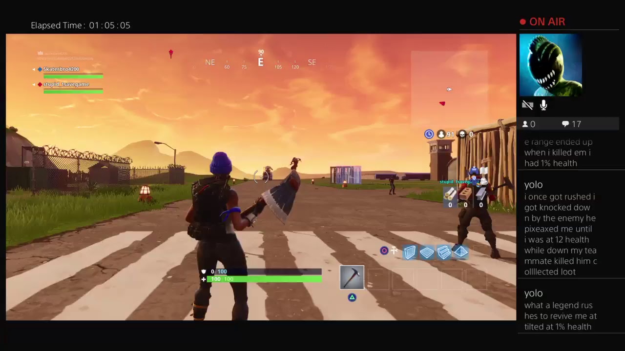 Fortnite random location game - YouTube