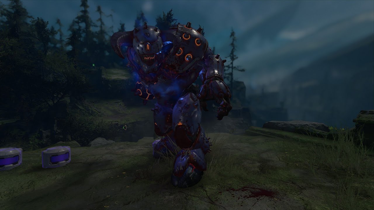 DOOM Eternal - Possessed Armored Baron - YouTube