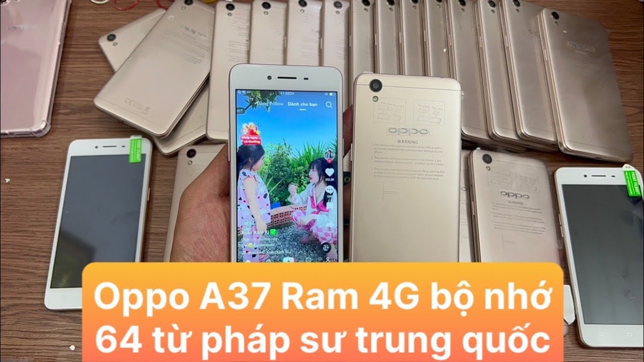 Oppo A37M ram 4G Bộ nhớ trong 64G trên mạng bán tràn lan chỉ 690k - YouTube