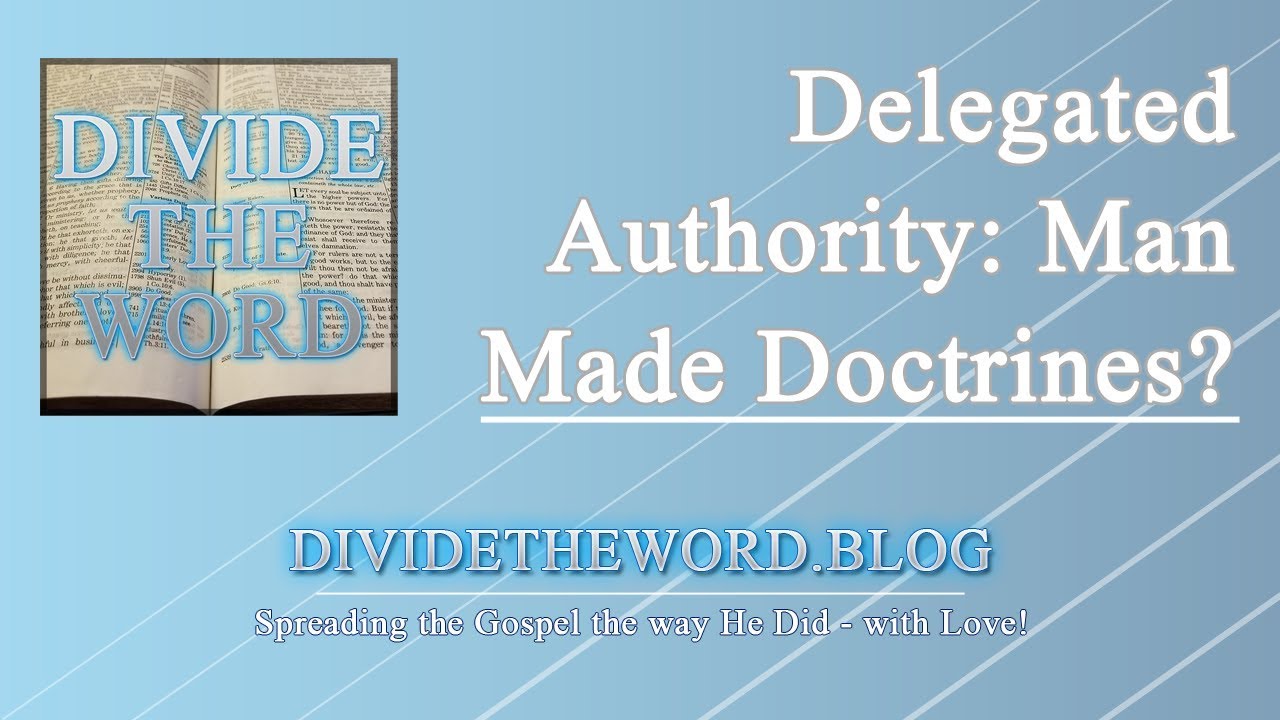 Delegated Authority: One Flaw of the Oneness Pentecostal Doctrine - YouTube