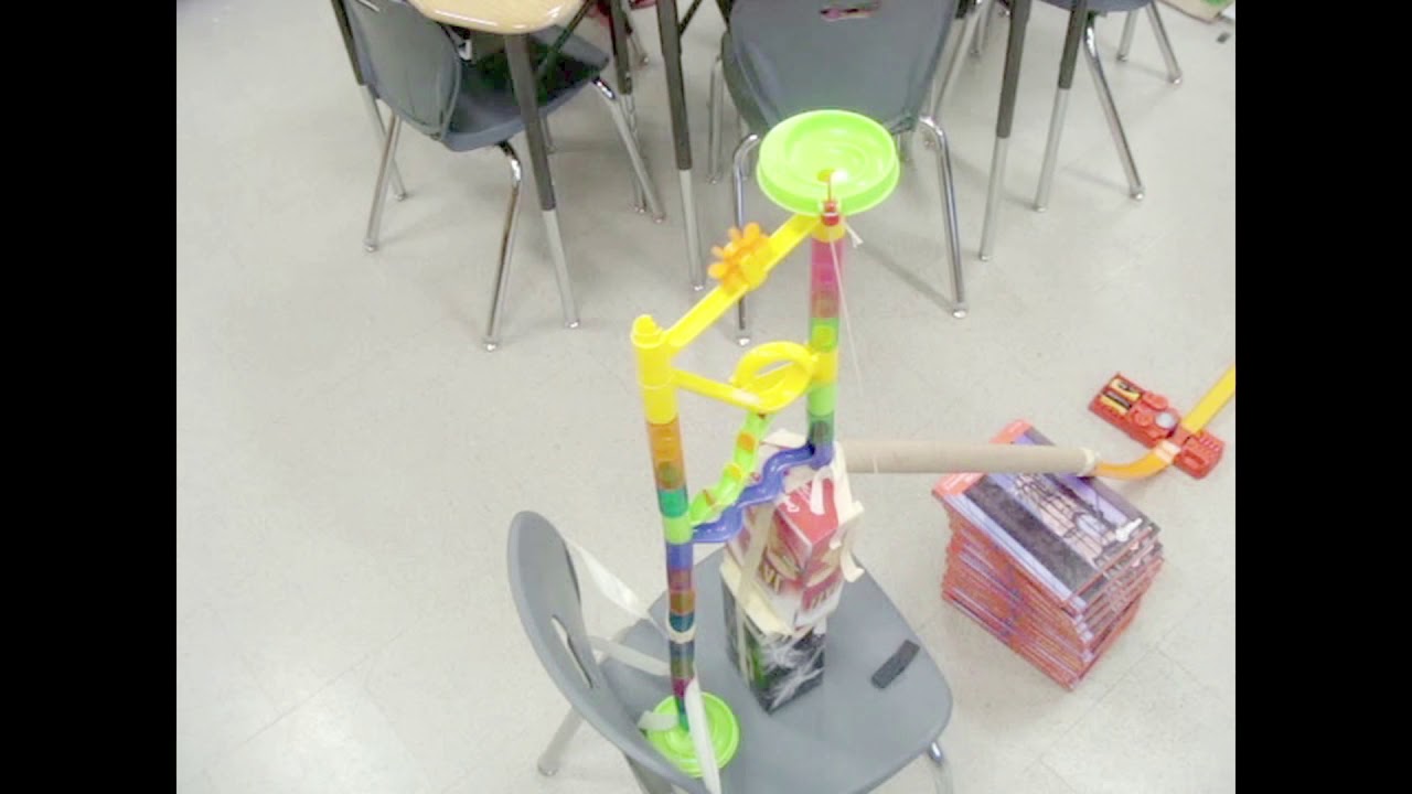 Our Grade 7 Rube Goldberg Machine - Ridiculous footage - YouTube