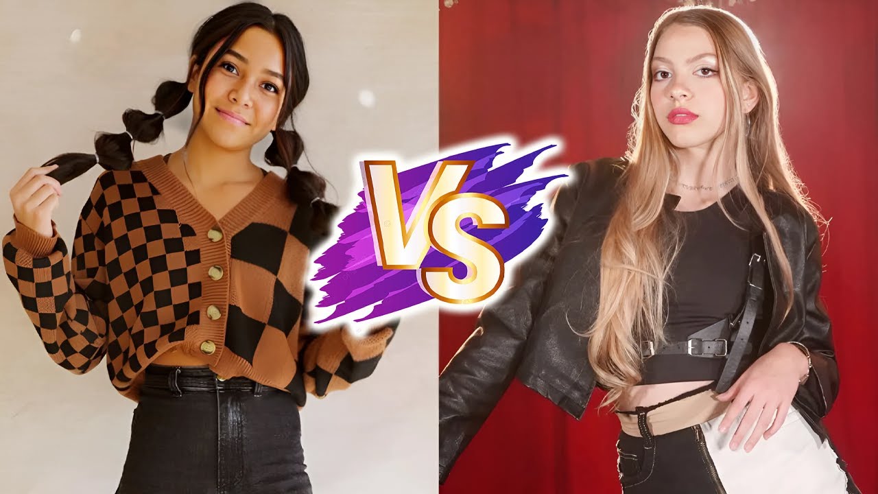 Gabriella Triple Charm VS NayVee Nelson (NEN FAM) Glow Up ...