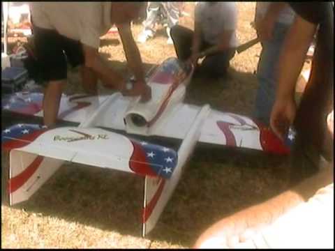 Boomerang xl jetcat p120 campo di volo s.cipirello(pa) 28/06/2009 jet ...