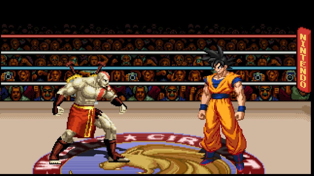 Kratos vs Goku - the most epic fight ever made! - YouTube