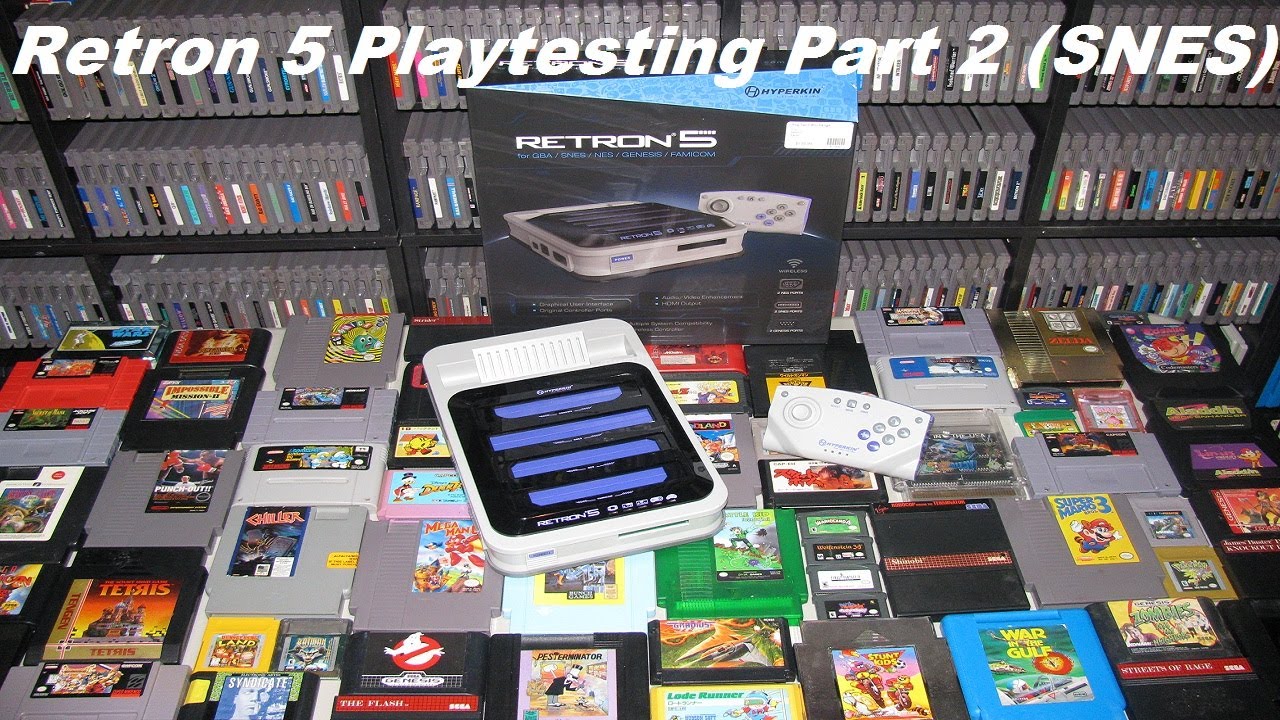 RETRON 5 Playtesting Part 2 - SNES & SFC Homebrews, Licensed ...