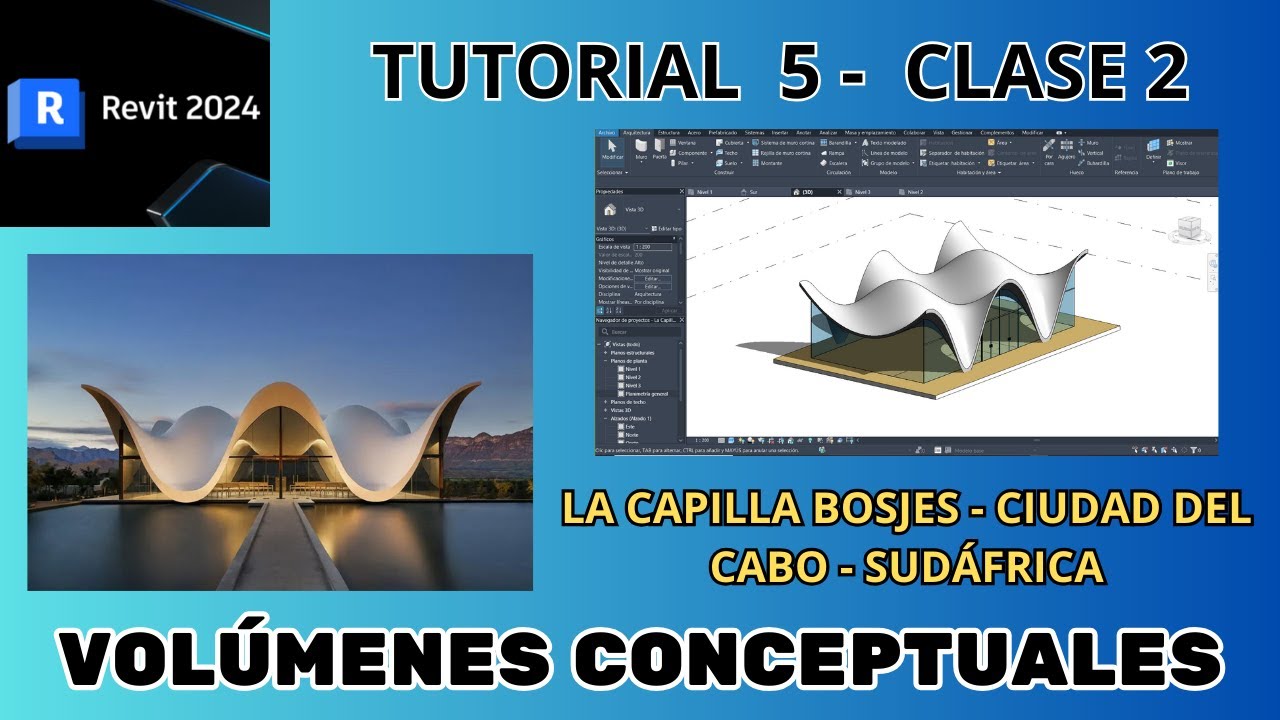 REVIT - Masas - Paraboloide Hiperbólico - Capilla Bosjes - Ciudad del ...