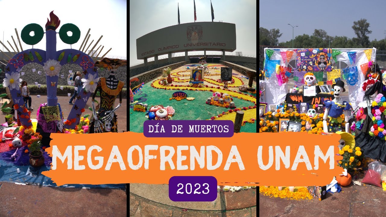 Celebrando el Día de Muertos: Así es la MEGA OFRENDA de la UNAM 2023 ...