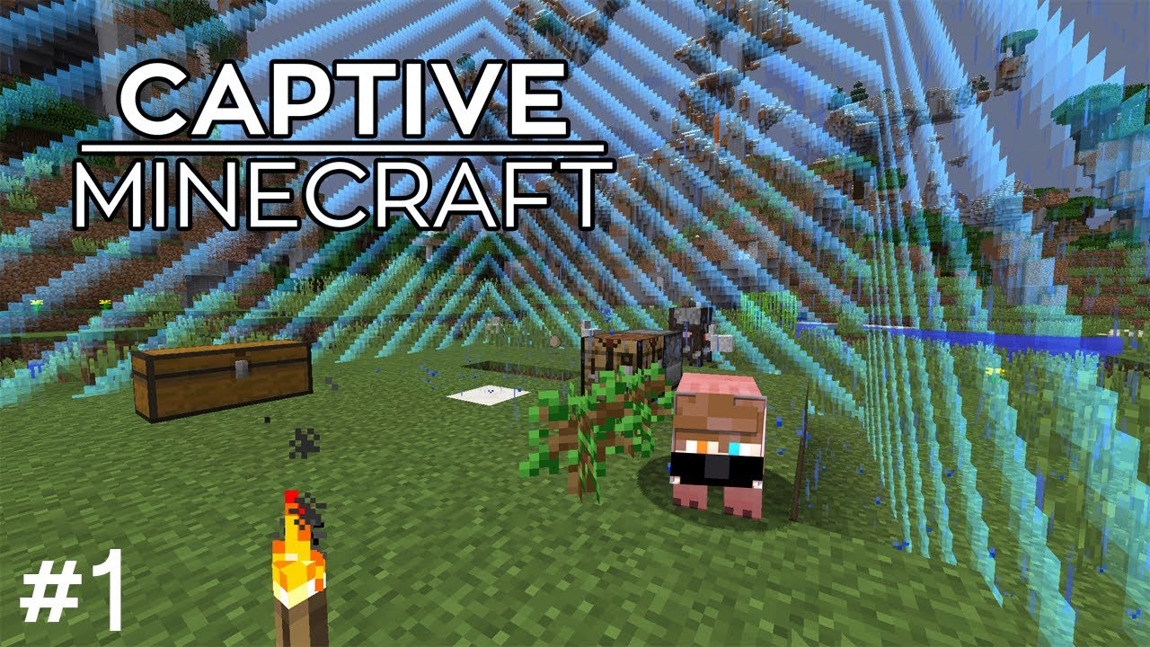 [Minecraft:Captive Minecraft] #1 ขยายพื้นที่ - YouTube