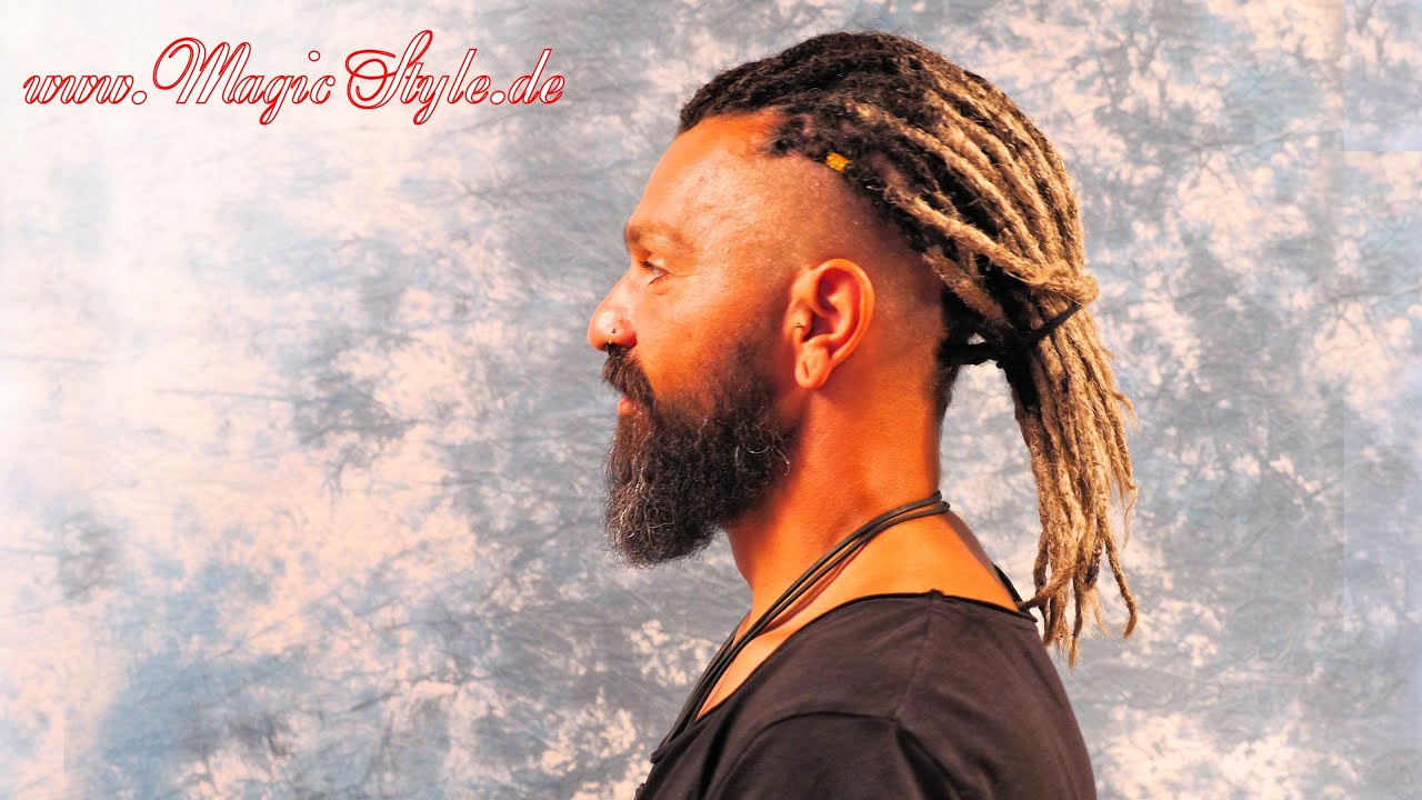 Steht Ben bombig: coole Viking Dreadlocks - Top Knot Dread Locks - YouTube