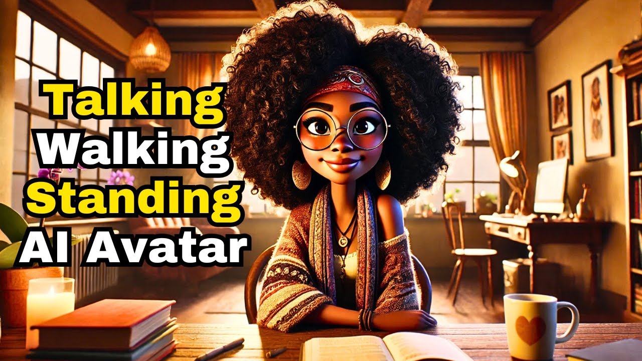 Create a Talking AI Avatar with Hand Movements for FREE - YouTube