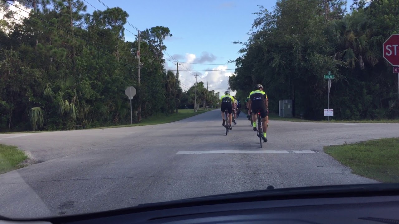 Rude bicyclist in Malabar - YouTube