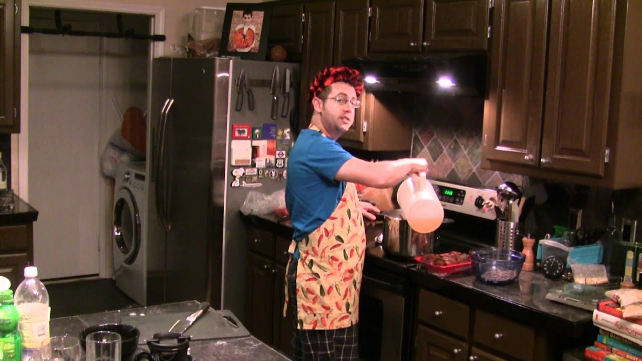 Ben Starr's Hatch Green Chile Stew in the Pressure Cooker - YouTube