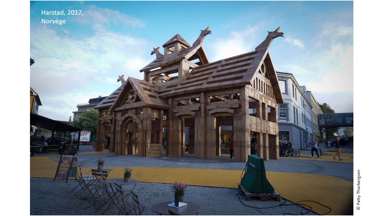 Construction monumentale en cartons par Olivier Grossetête : ses ...