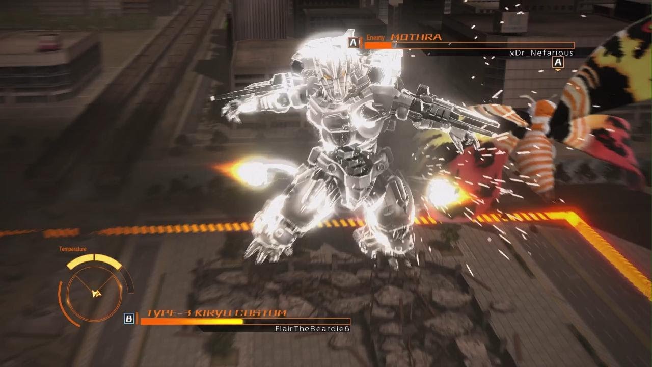 Godzilla Ps4/5 Online: Kiryu Vs Mothra - YouTube