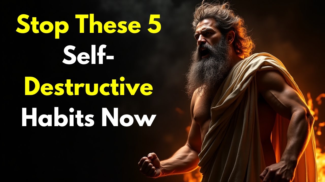 Stop Your Self-Destructive Habits Before They Destroy You. - YouTube