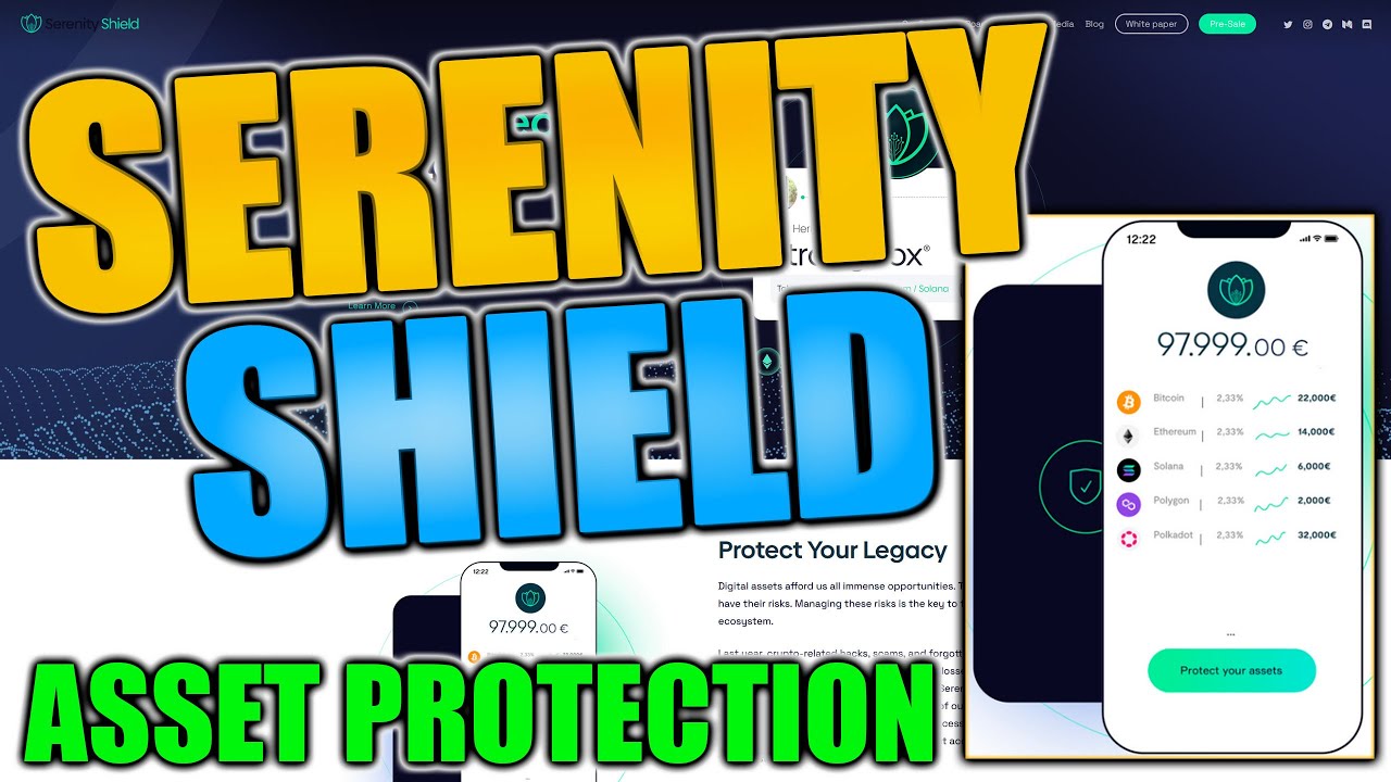 Serenity Shield - PLAN AHEAD - PROTECT YOUR ASSETS! - StrongBox Legacy Protection! - YouTube
