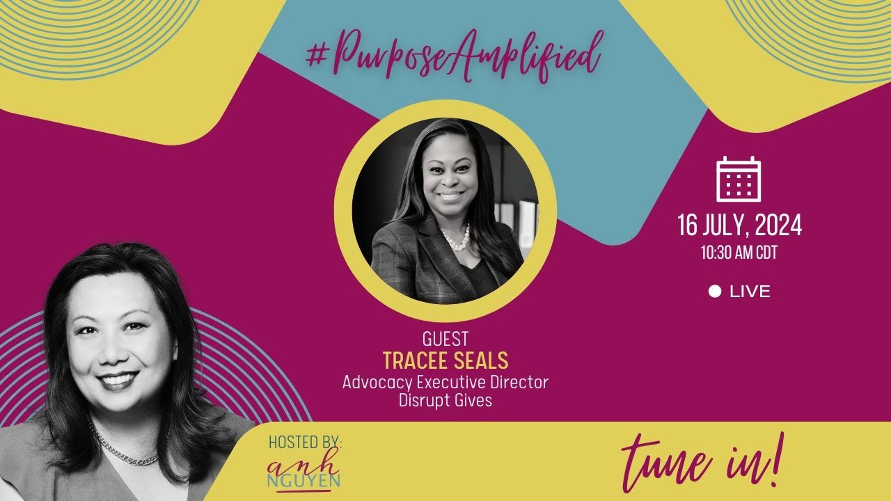 Tracee Seals, Disrupt Gives | Purpose Amplified - YouTube