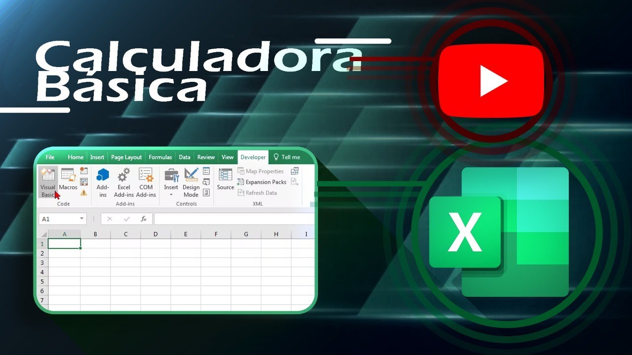 Cómo Crear Formulas como Calculadora en Excel - YouTube