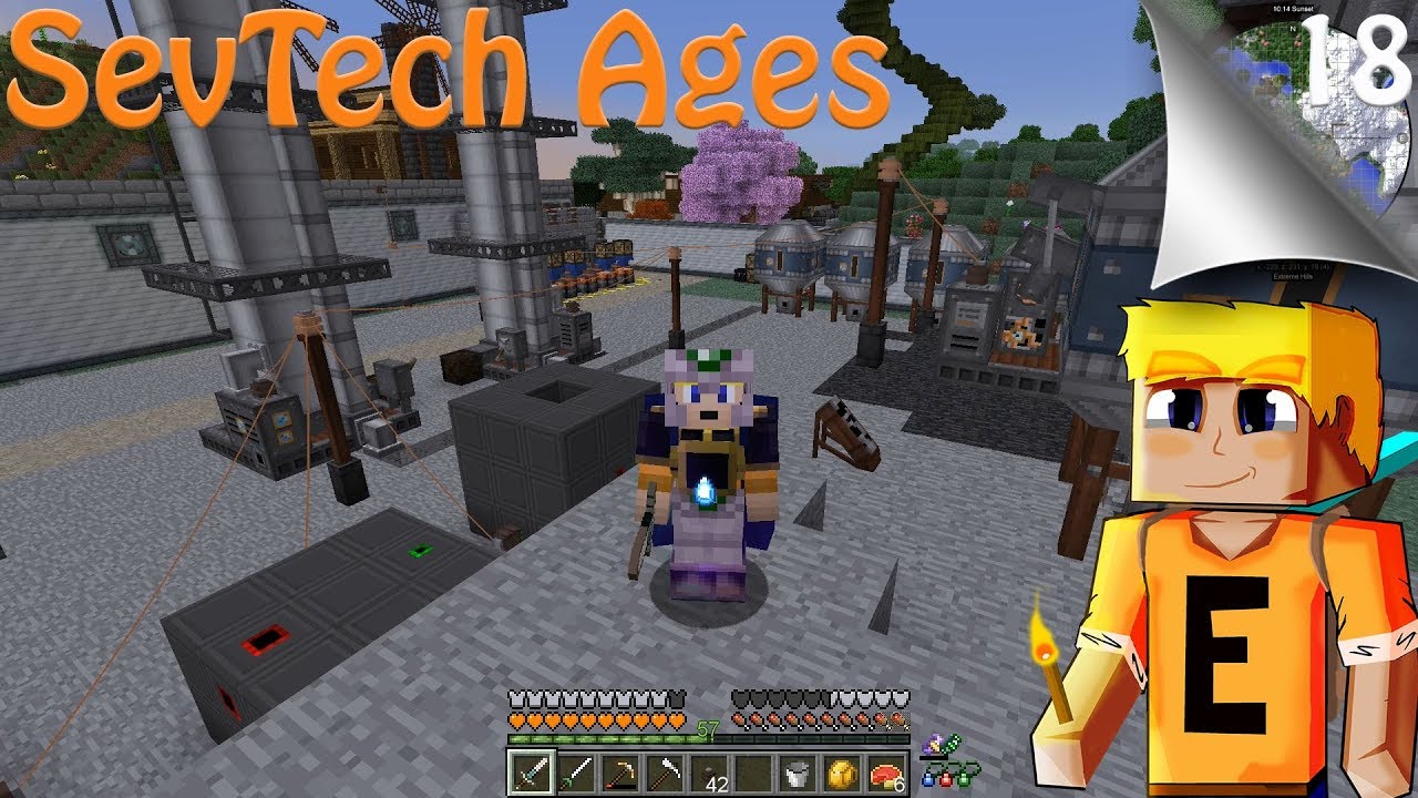 SevTech Ages EP18 - Age 4 & Almost Rage Quit - YouTube