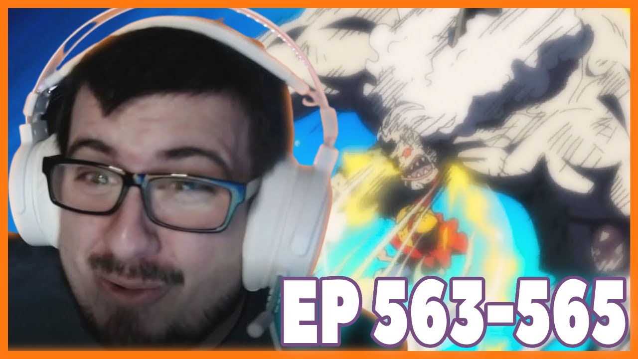 LUFFY'S NEW MOVE - RED HAWK! ONE PIECE EPISODES 563-565 REACTION ...