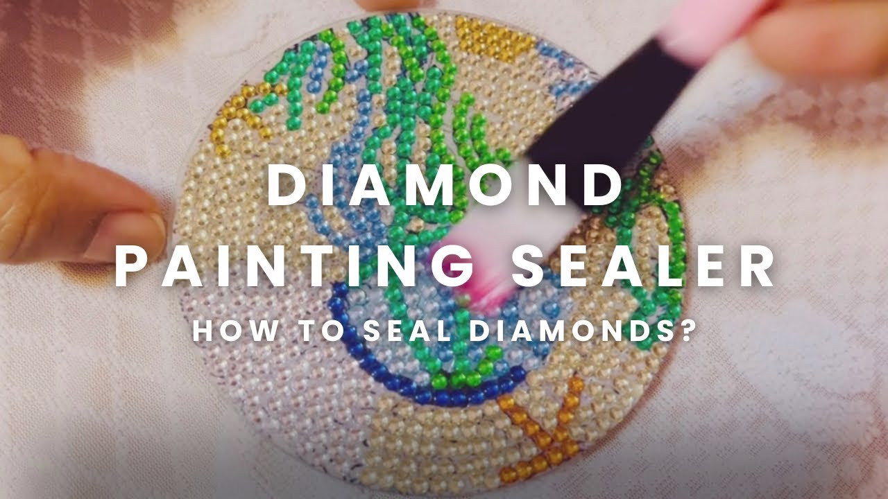 Diamond Art Painting Sealer | How to seal a diamond art painting 🤔 ...