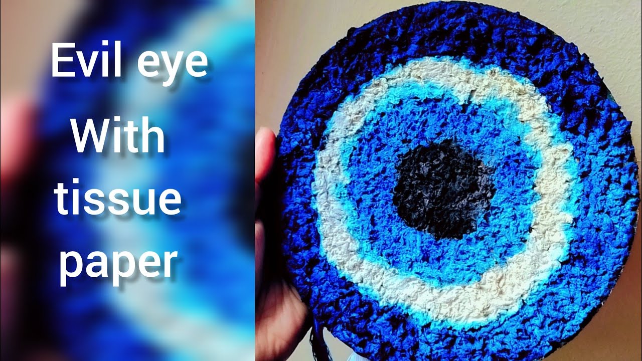 Evil eye 🧿wall hanging ||DIY handmade Evil eye||evil eye making with ...
