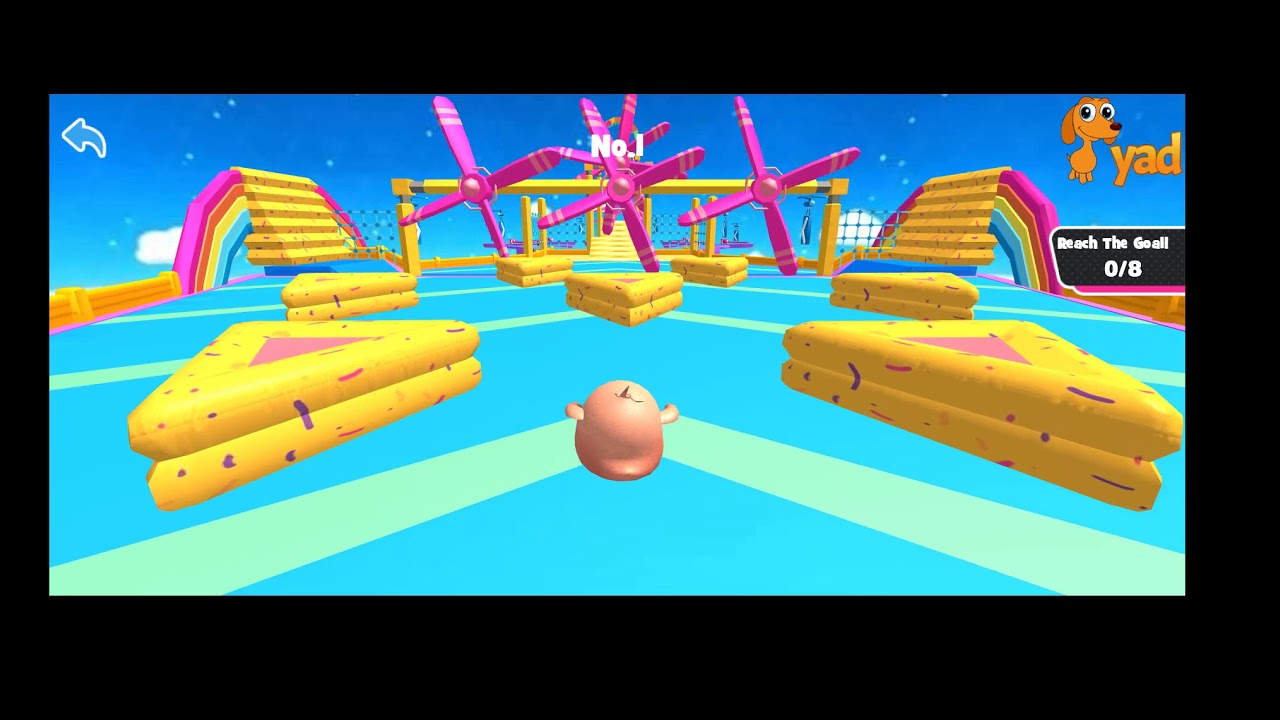 Drop Guys Knockout Tournament game play - YouTube