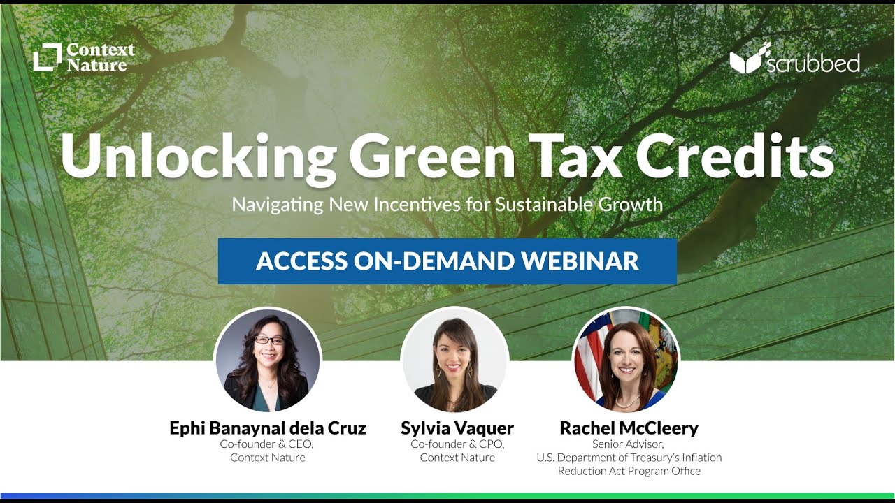 Unlocking Green Tax Credits: Navigating New Incentives for Sustainable ...