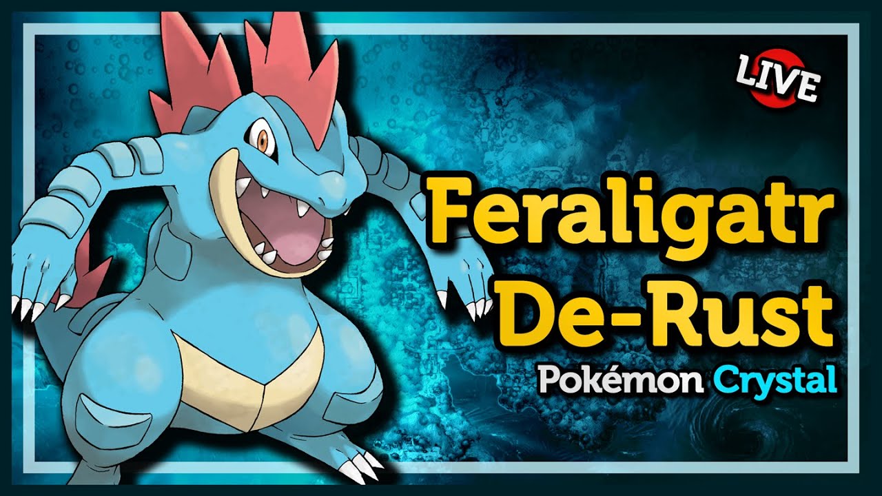🔴 LIVE - Let's De-Rust Together - Pokémon Crystal Solo Challenges - YouTube