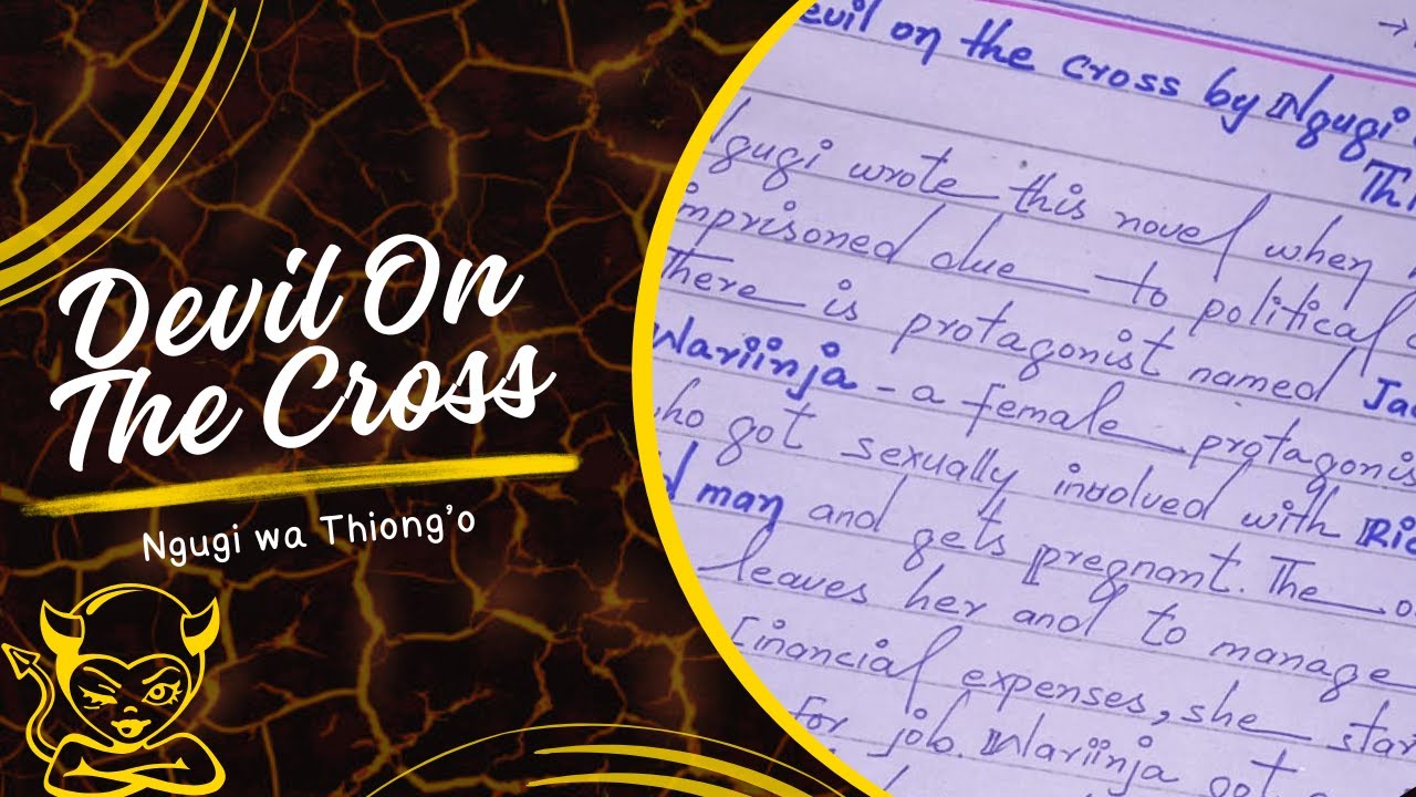 Devil On The Cross by Ngugi wo Thiong'o | Post Colonial Literature ...
