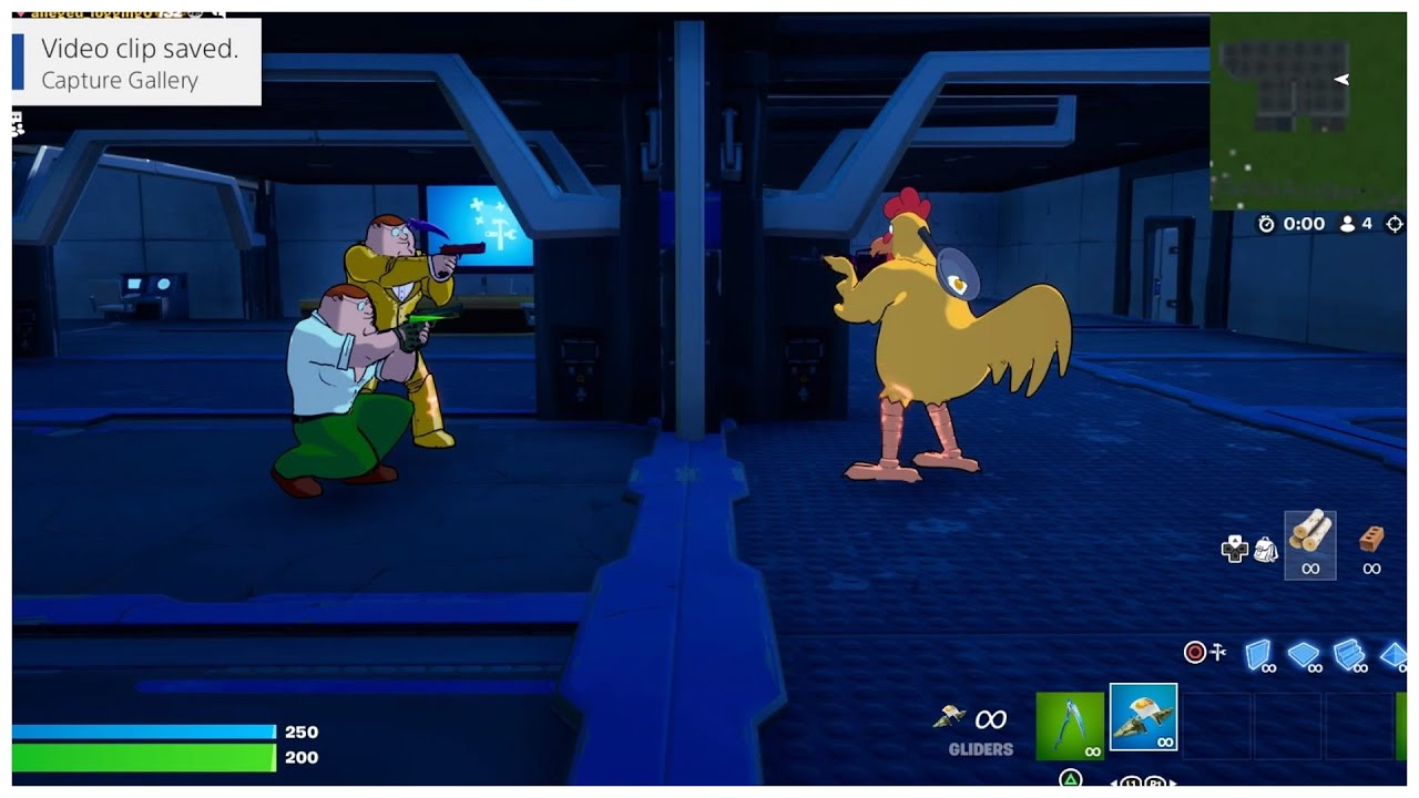 Peter Griffins VS Giant Chickens in Fortnite! Final Part! - YouTube