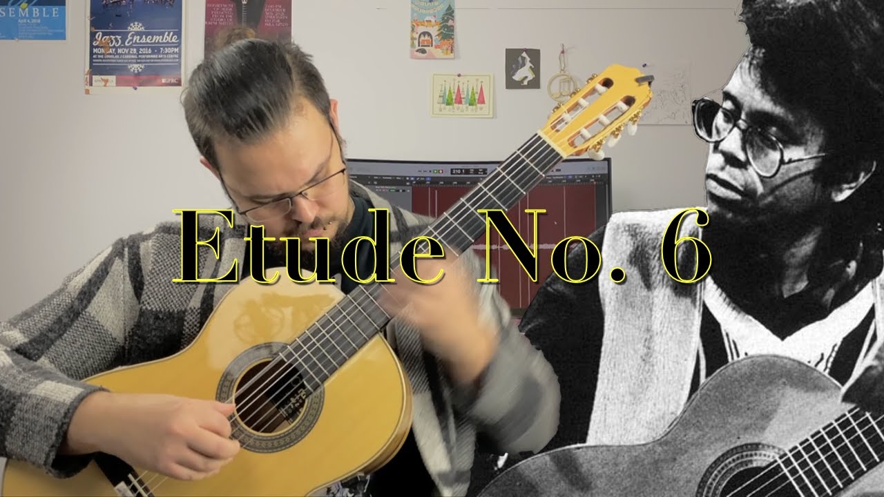 "Etude no. 6" Leo Brouwer performed by Tony Zazula - YouTube