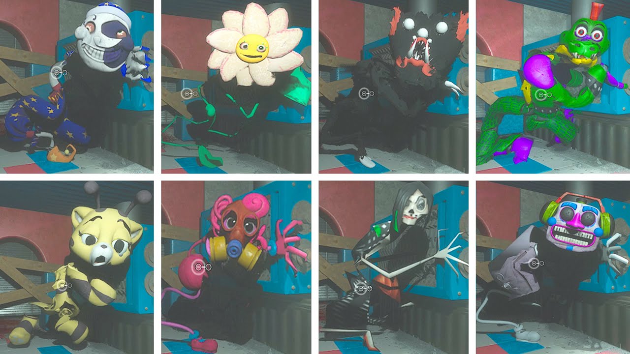 Poppy Playtime 2 Jumpscare Mod Withgasmask Moonman Moony Beldam Catbee